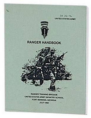 Ranger Handbook Military Manuals / Books: Army Navy Shop
