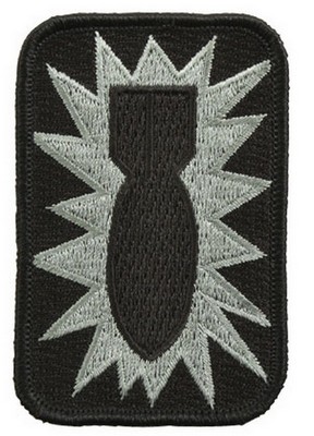 Bomb Patch Embroidered Iron On Patch: Army Navy Shop
