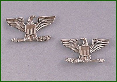 Military Colonel's Eagles Rank Emblems: Army Navy Shop
