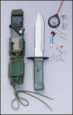 Special Forces Survival Kit Knife - Survival Kits: Army Navy Shop