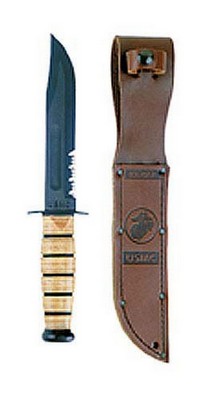 Genuine Ka-Bar USMC Combat Knife - Military Knives: Army Navy Shop