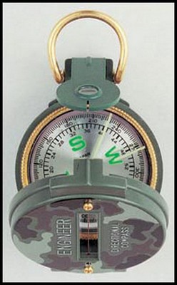 Military Lensatic Camouflage Compass - Military Compasses: Army Navy Shop