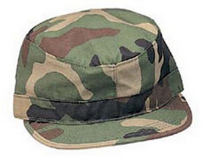 Camouflage Fatigue Caps Woodland Camouflage Fatigue Cap: Army Navy Shop