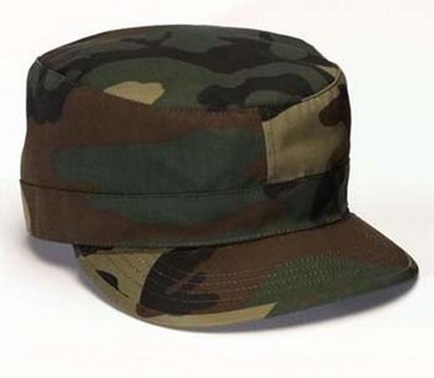Military Camouflage Fatigue Caps Camo Adjustable Fatigue Cap: Army Navy ...