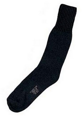 GI Style Cold Weather Boot Socks Heavyweight Black: Army Navy Shop