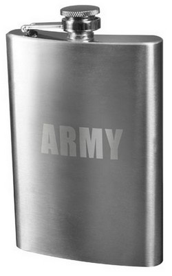 Army Flasks Engraved Army Logo Flask: Army Navy Shop