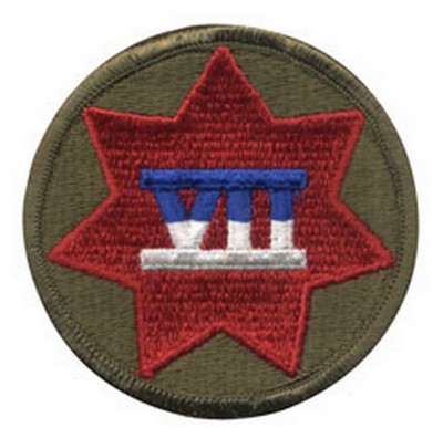 Military 7Th Corp Patches Full Color: Army Navy Shop