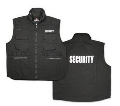 Security Logo Ranger Vest: Army Navy Shop