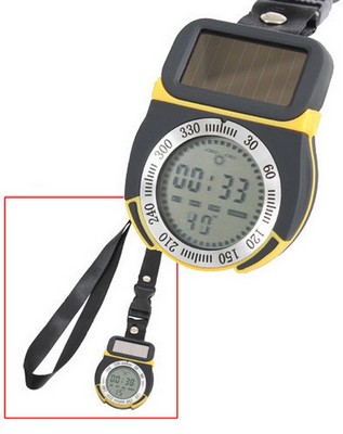 Solar Powered Compass Multi Function Compass: Army Navy Shop