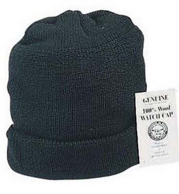 Genuine Military USN Wool Watch Caps - Black Cap: Army Navy Shop
