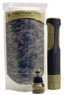 Aquamira Tactical Frontier Pro Water Filter: Army Navy Shop