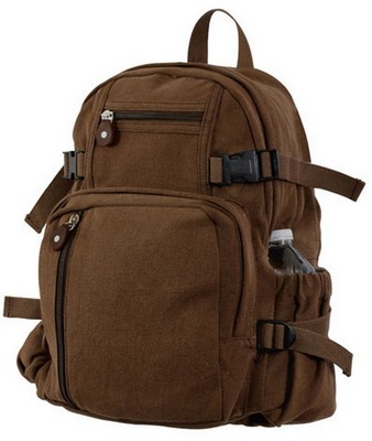 Vintage Backpacks Earth Brown Backpack: Army Navy Shop
