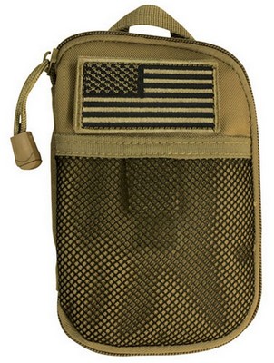 Tactical Passport Organizer Pouch Coyote Brown: Army Navy Shop