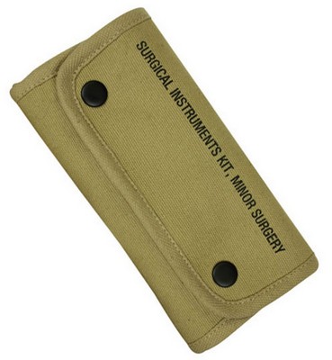Military Style Surgical Instrument Field Kit Coyote Brown: Army Navy Shop