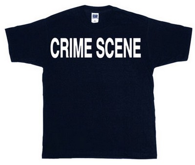 Crime Scene Shirts Double Sided T-Shirt: Army Navy Shop