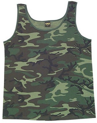 Camo Tank Tops Woodland Camo: Army Navy Shop