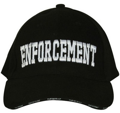 Military Caps Enforcement Logo Cap: Army Navy Shop