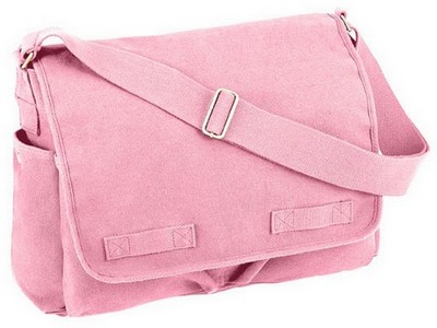 Pink Messenger Bag Classic Messenger Bags In Pink: Army Navy Shop