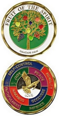 Challenge Coin-Fruit Of The Spirit: Army Navy Shop