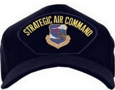 USA-Made Emblematic Cap - Strategic Air Command (Dkn): Army Navy Shop