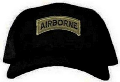 USA-Made Emblematic Cap - Airborne Rocker: Army Navy Shop