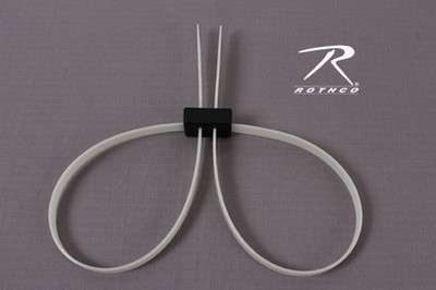Double D Loop Disposable Plastic Restraints: Army Navy Shop