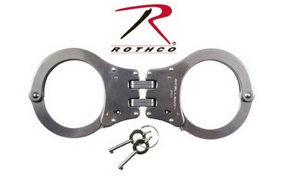 Nij Approved Stainless Steel Hinged Handcuffs: Army Navy Shop